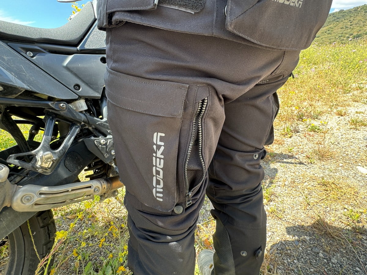 Damski zestaw Modeka Hydron Lady – kurtka i spodnie motocyklowe na ...